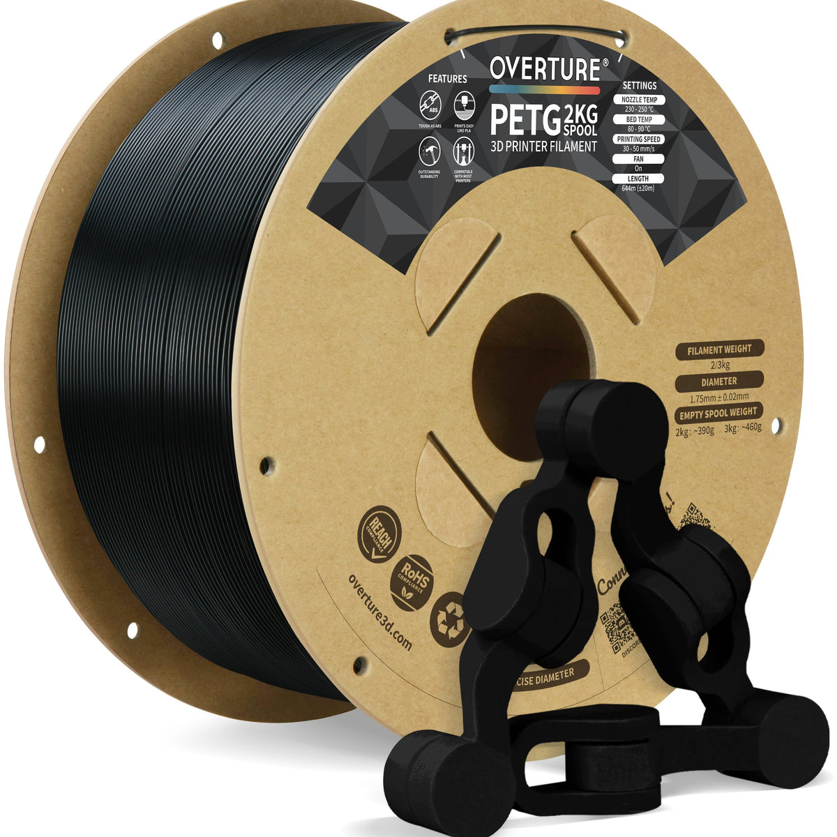 Overture PETG 3D Printing Filament 1.75mm – Overture 3D