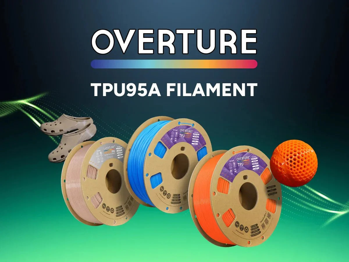 How to Print TPU Filament — Complete Settings Guide | Overture 3D