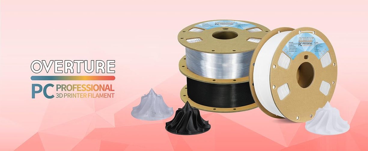 Overture PC Professional 3D Printer Filament 1.75mm – Overture 3D