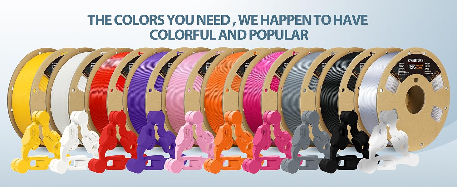 Overture Rock PLA 3D Printer Filament 1.75mm – Overture 3D