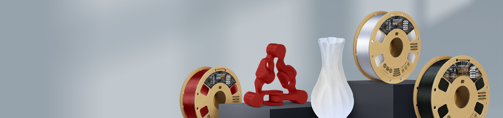 PETG Collection | Overture US Store – Durable, Low‑Warp Filament ...