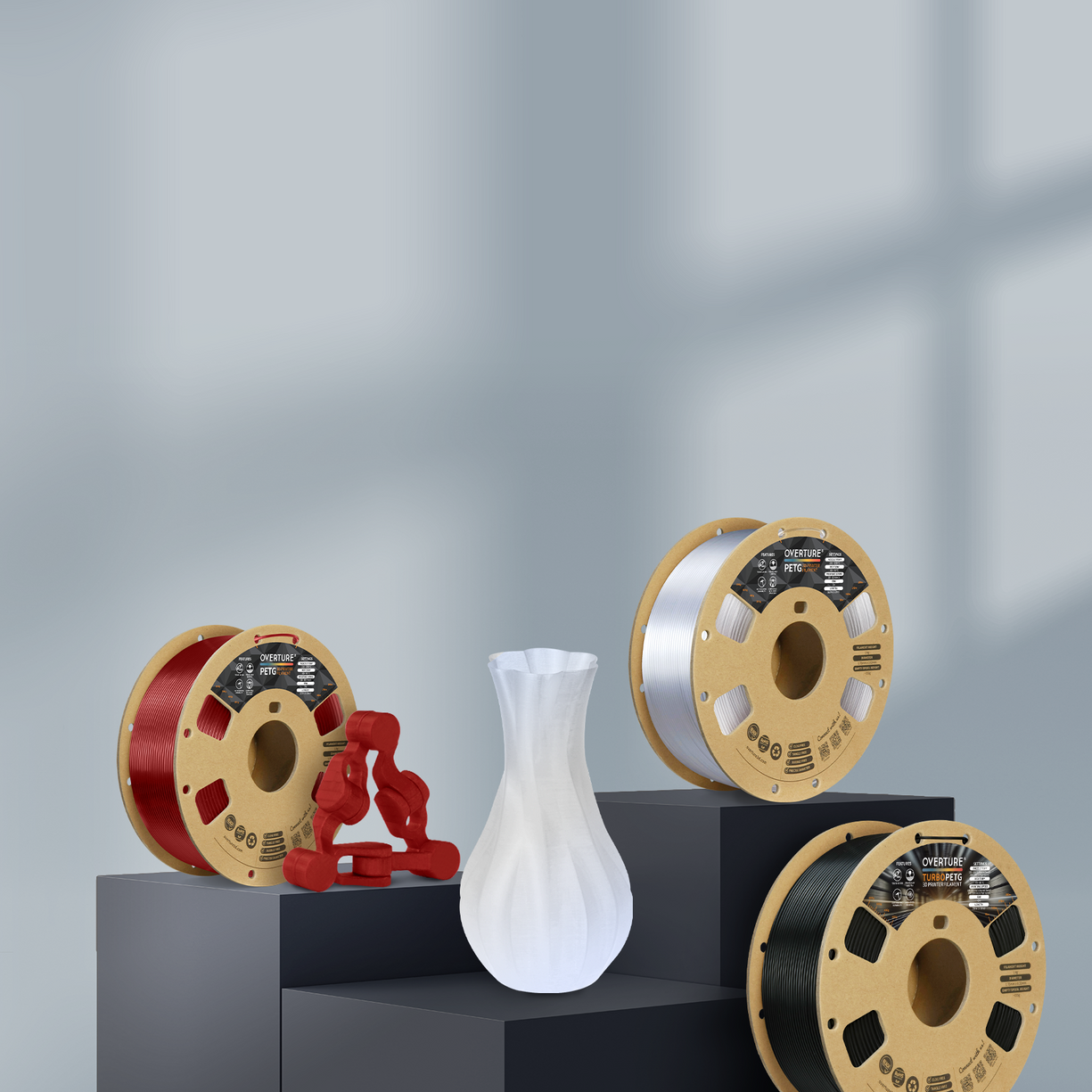 PETG Collection | Overture US Store – Durable, Low‑Warp Filament ...