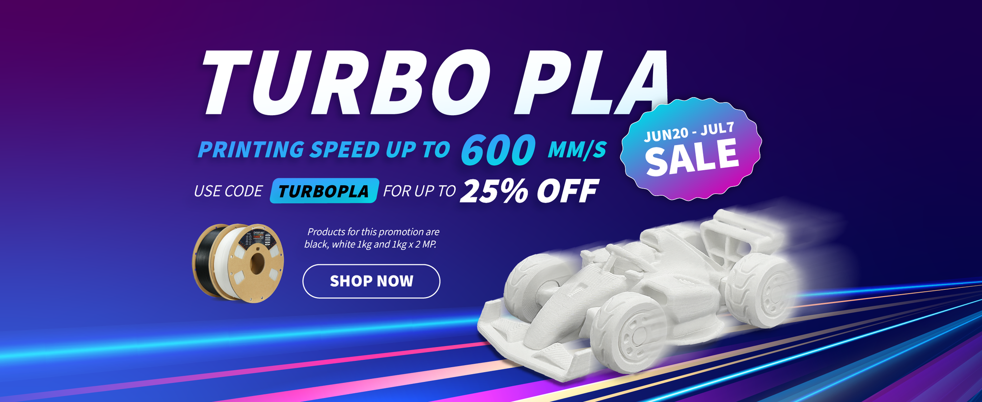 Overture 3D Printing Filament