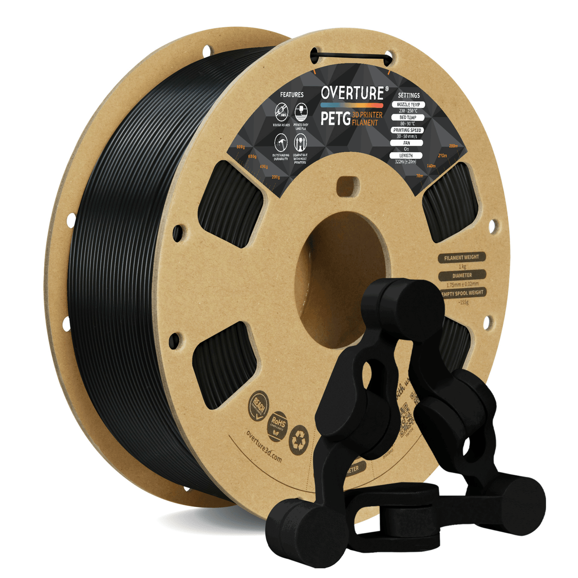 PETG Collection | Overture US Store – Durable, Low‑Warp Filament ...