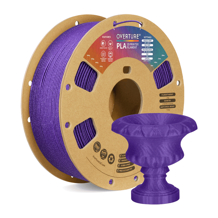 Compare Filaments – Overture 3D