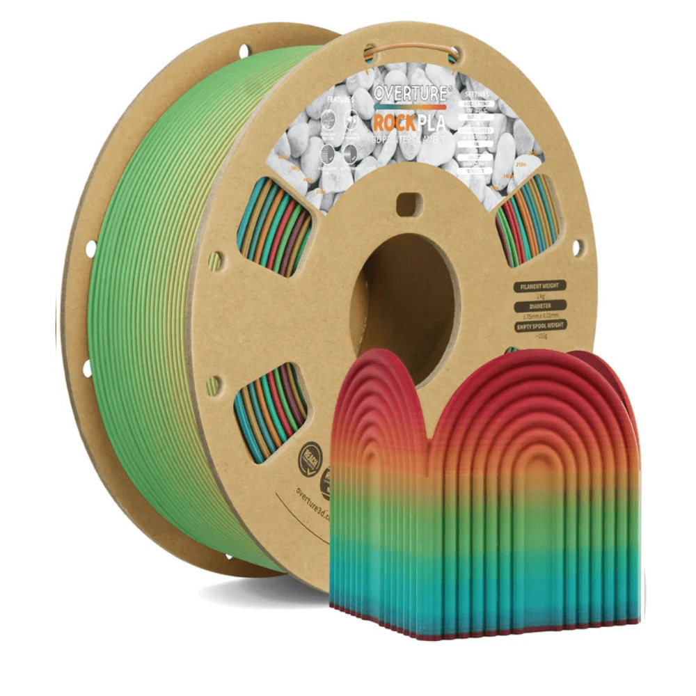 Overture Rock PLA Gradient Filament 1.75mm – Overture 3D