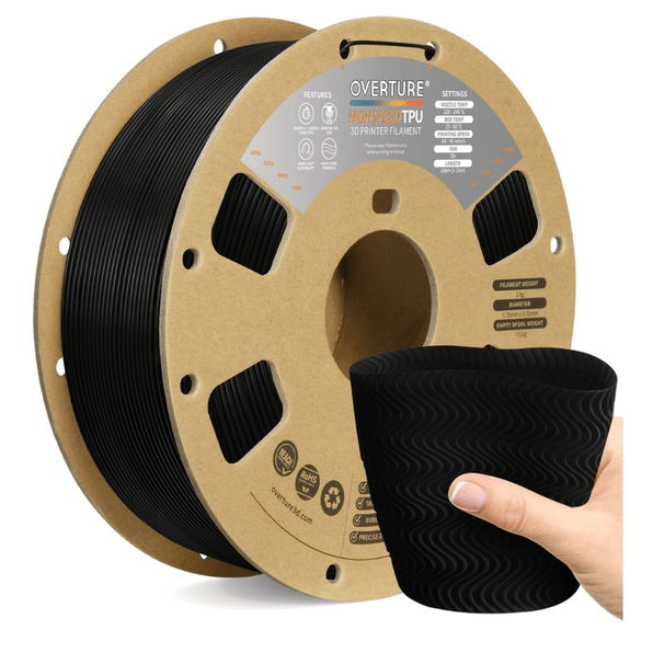 How to Print TPU Filament — Complete Settings Guide | Overture 3D