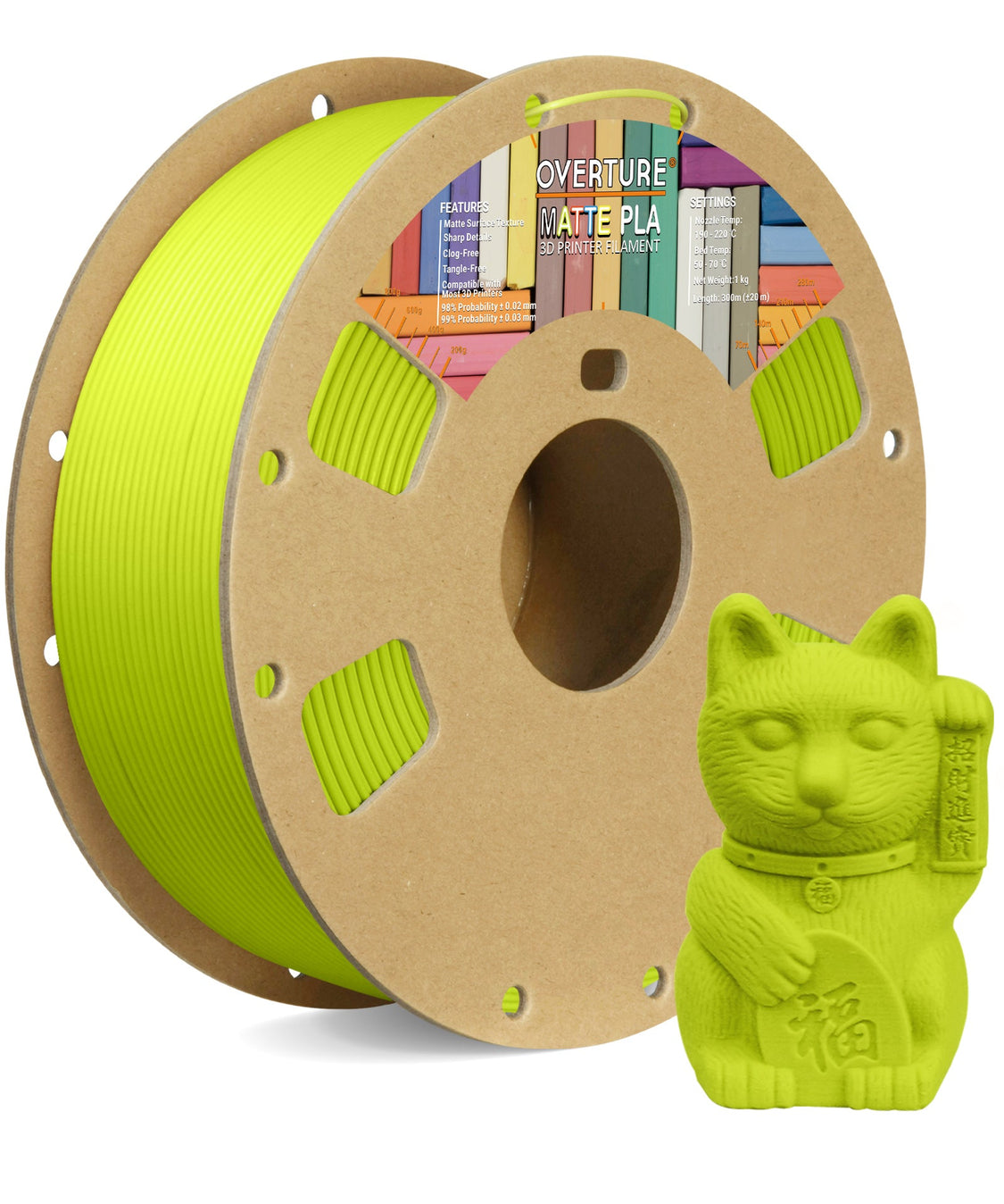 Matte PLA – Overture 3D