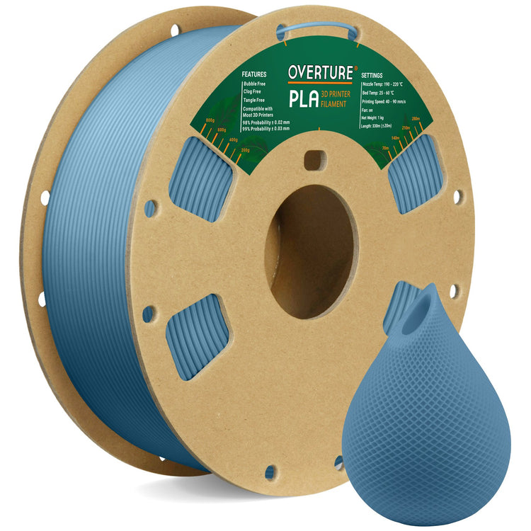 Compare Filaments – Overture 3D