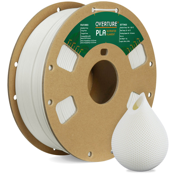 Compare Filaments – Overture 3D